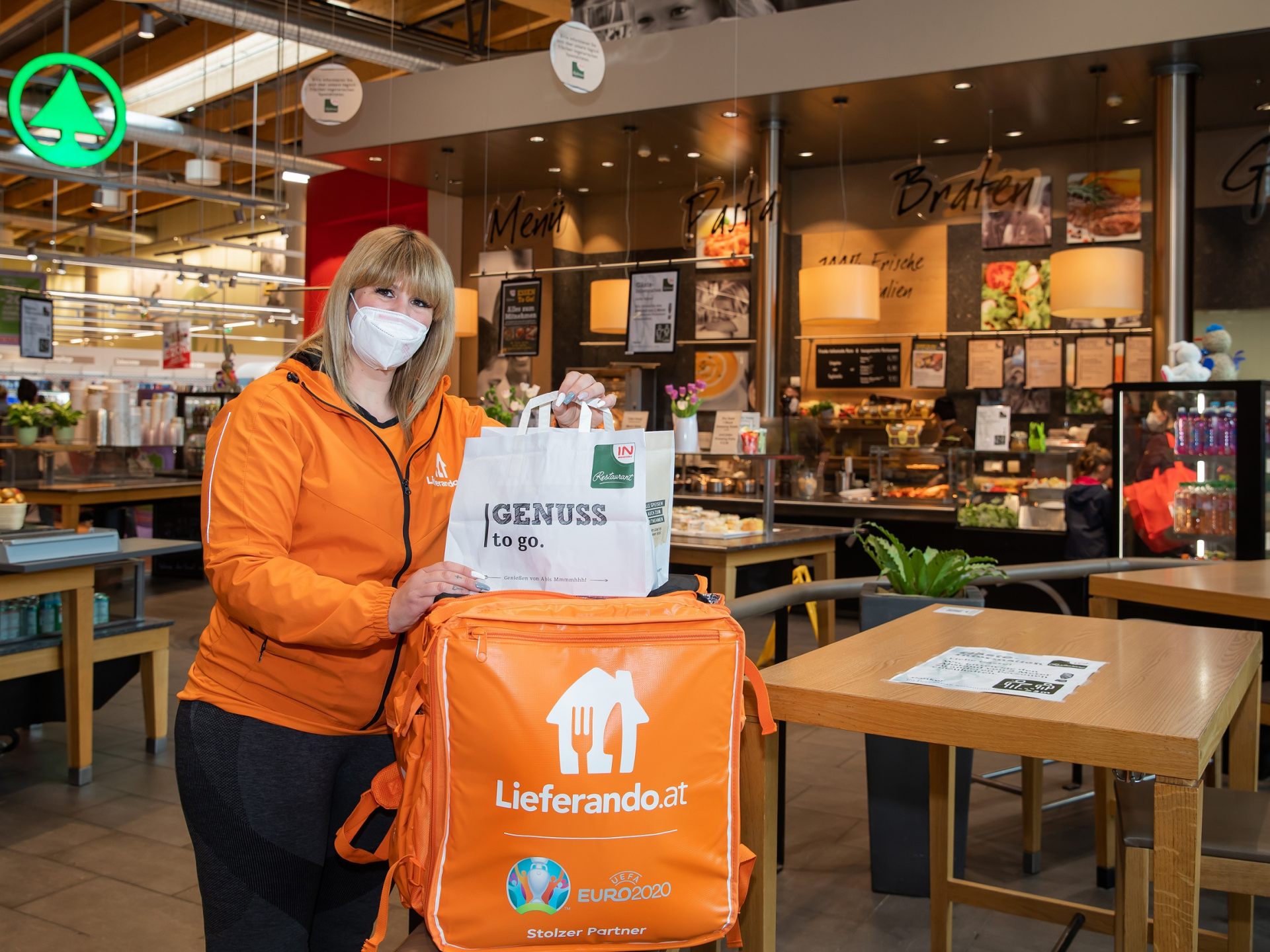 Speisen liefern lassen: INTERSPAR-Restaurant kooperiert mit Lieferando ...