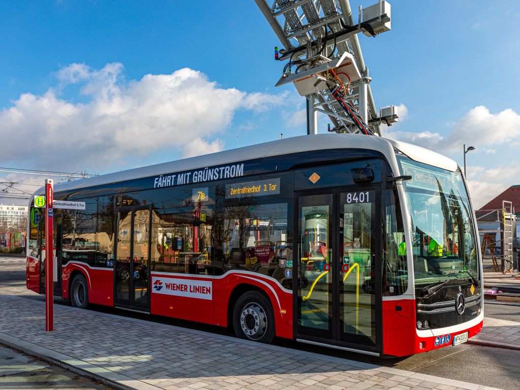 Erste E-Busse der Wiener Linien in der Stadt unterwegs - VIENNA.AT