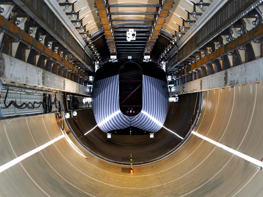 Hyperloop-Testfahrt in Europa geglückt - VIENNA.AT